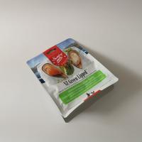 China 200mmx150mm 45mm 100 Micron Pet Food Flexible Packaging for sale