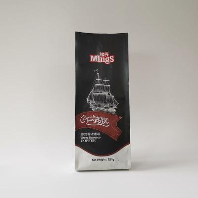 China 65mm 4 Inch Resealable Coffee Bags With Valve for sale
