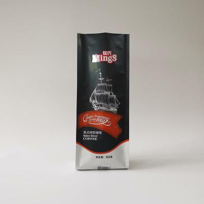 China 454g Aluminium Foil 120 Micron Coffee Packaging Pouch for sale
