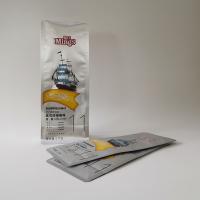 China Flat Bottom 110mm 1kg Coffee Packaging Pouch for sale