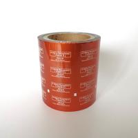 China Auto Packing Machine 80 Micron 3 Mil Roll Stock Film Packaging for sale