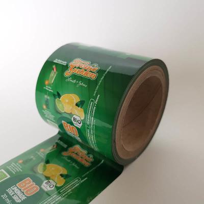 China 3.5 Mil 90um 80mm Printed Packaging Film Roll for sale