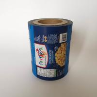 China 180mm 90 Micron 3.5 Mil Printed Packaging Film Roll for sale