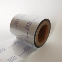 China Medicine 135mm 90 Micron 3.5 Mil Printed Packaging Film Roll for sale