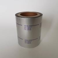 China Medicine 135mm 90 Micron 3.5 Mil Printed Packaging Film Roll for sale