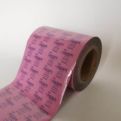 China 125mm 75 Micron 3 Mil Adhesive Sticker Roll for sale