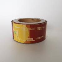 China LDPE 55mm 85 Micron Printed Packaging Film Roll for sale