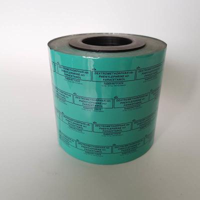 China 130mm 85 Micron Light Proof Printed Packaging Film Roll for sale