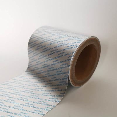 China PTP Tablets 125mm 20 Micron Metalized Film Food Packaging for sale