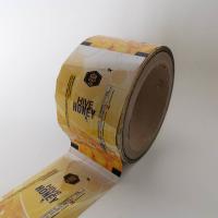 China Aluminum Foil 85 Micron 63mm 3 Mil Printed Roll Stock for sale