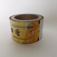 China Aluminum Foil 85 Micron 63mm 3 Mil Printed Roll Stock for sale