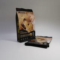 China 360mmx205mm 95mm 135 Micron Flat Bottom Pouches , Custom Dog Treat Packaging for sale