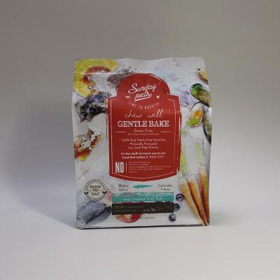 China VMPET 80mm 410x250mm Pet Food Flexible Packaging for sale