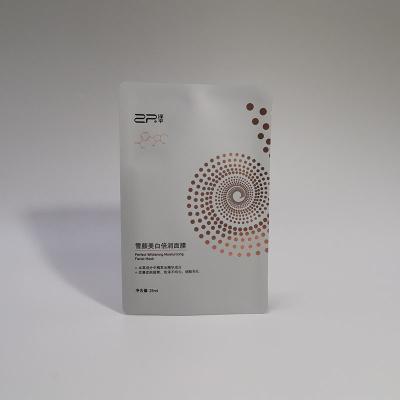 China Airproof 150 Micron Zip Lock Cosmetic Sachet Packaging for sale