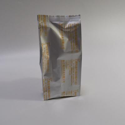 China Medicine VMPET 80mm Side Gusset Pouch With Zipper for sale