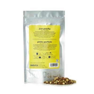 China Creative 170mmx100mm 125 Micron Tea Packaging Pouch for sale