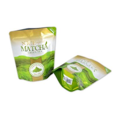 China VMPET Round Corner 125 Micron Tea Packaging Pouch for sale