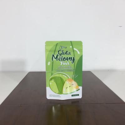 China Dietary Supplement Flat Bottom Pouches Gravure Printing for sale