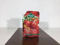 China Tomato Ketchup Stand Up Liquid Spout Pouch Laminated for sale