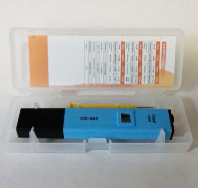China CD-303 pocket conductivity apparatus conductivity tester conductivity meter EC tester for sale