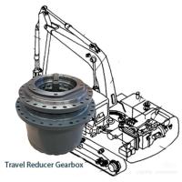 China Grey Travel Motor Gearbox Doosan DX300-9 Gearbox Final Drive for sale
