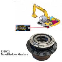 China E320D2 Excavator Machinery Parts OEM Final Drive Gearbox Travel Motor Reduction Gearbox for sale
