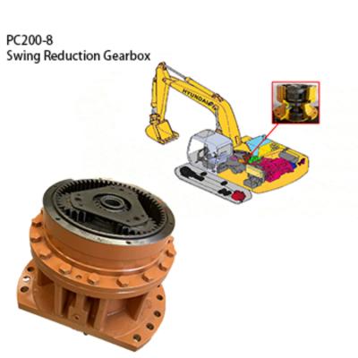 China PC200-8 PC220-7 Hydraulic Reduction Gearbox High Torque Swing Reduction Unit for sale