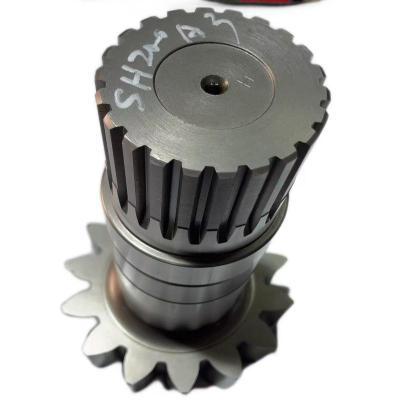 China SH200A3 KS210 Excavator Machinery Parts OEM Excavator Shaft For Slewing Bearing for sale