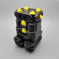 China E320C Excavator Foot Pedal Valve Black Foot Pedal Hydraulic Valve for sale