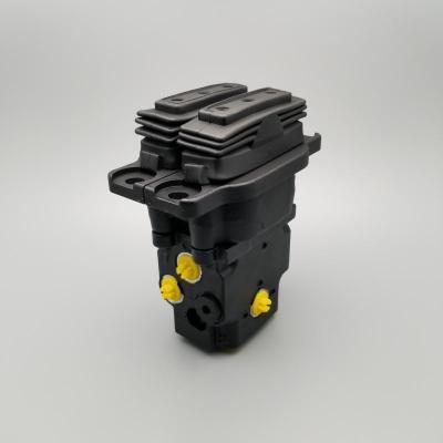 China Black Excavator Foot Pedal SK75 Foot Operated Hydraulic Control Valve for sale