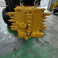 China PC200-8MO Excavator Hydraulic Valve OEM Main Control Valve Yellow for sale