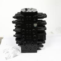 China SK75 Hydraulic Main Control Valve Black Main Hydraulic Control Valve for sale