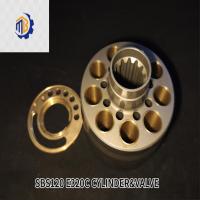 China Cylinder Block & Valve Plate 173-3498 173-3496 1733498 1733496 Barrel Valve Plate for CAT 320D 320C Hydraulic Pump SBS120 for sale