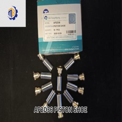 China Excavator Pump Parts AP2D36 Piston shoe 2.409-00140 Set of 10pcs Excavator Parts for sale