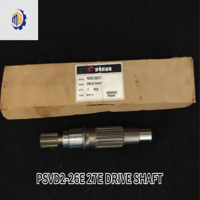 China Excavator Pump Parts Drive ShaftKayaba PSVD2-27E PSVD2-26E  B0600-27017 Excavator Parts for sale