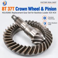 China JCB 3CX 4CX Backhoe Loader Crown Wheel & Pinion Gear Set | 8T/37T, Part 453/02001 for sale