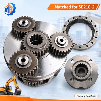 China SE210-2 SE210 SE215 SE220 Excavator Swing Reduction Gearbox Repair Kit | 1st & 2nd Planet Carrier Assy, Ring Gear, Sun Gear for Shantui for sale