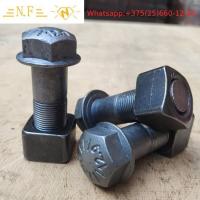 China 4F3646 Track Bolt And Nut For Excavator And Loader Dozer Bolts And Nuts for sale