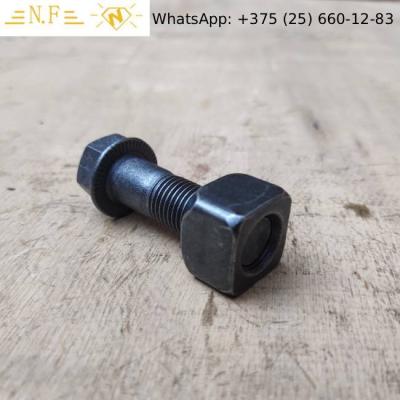 China Track Bolt and Nut Black Bolt& Nut M20*57 22*65 12.9 Grade for sale