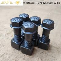 China Tuercas Tornillos Track Bolts and Nuts China Excavator Tractor Wheel Bolt Nut for sale