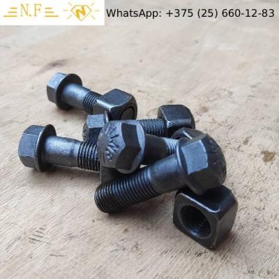 China OEM Undercarriage Parts High Strength Track Bolt And Nut for Excavator and Bulldozer for sale