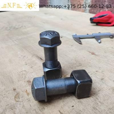 China 8-12mm Sprocket Plow Bolt for Komatsu Cat Hitachi Excavator Dozer Roller for sale