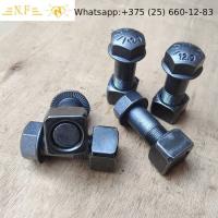 China Segment Sprocket Bolt And Nut 09203-21860 01803-01824 M18*60 For SD13 Sm27095 For Excavator D355 D375 for sale