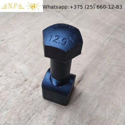 China Excavator Bucket Tooth Bolt And Nut Hexagonal  01011-62415 Track Shoe Bolt And Nut for sale