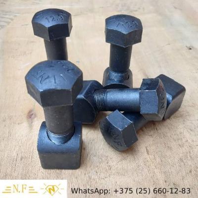 China NF M14x45 Double Nib A Crawler Bulldozer Plough Bolt And Nut To Suit PA300860 for sale