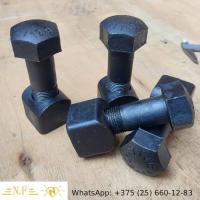 China M12 X 40mm Wheeled Excavator Countersunk Plough Bolts And Nut 800 762 for sale