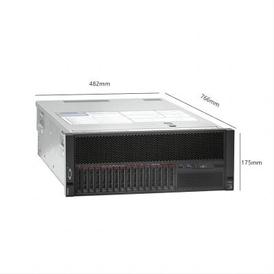 China Lenovo Expandable Processor Platinum Intel Xeon CPU SR868 4U Rack Server In Stock for sale