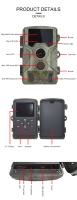 China HD 16MP Motion Sensor Camera Outdoor Wildlife 46pcs 940nm IR Light IP66 for sale