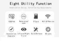 China PR300A WIFI Hunting Camera IP54 Solar Powered for sale