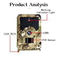 China PR200 Hunter Trail Camera  49pcs IR 1080P 30FPS IP54 Waterproof Game Camera for sale